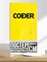 Постер на стену Coder на желтом