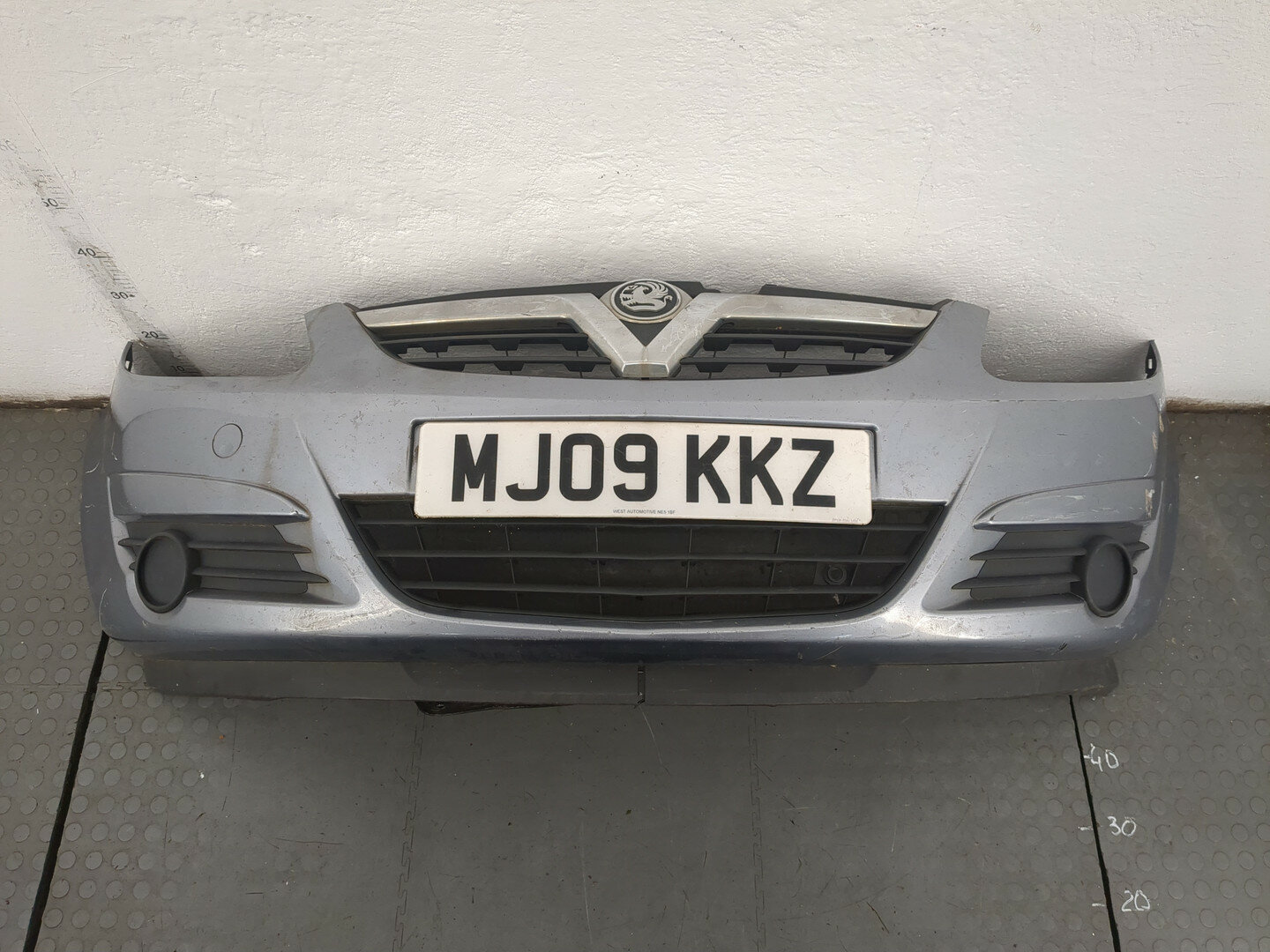 Бампер передний Opel Corsa D Б/У