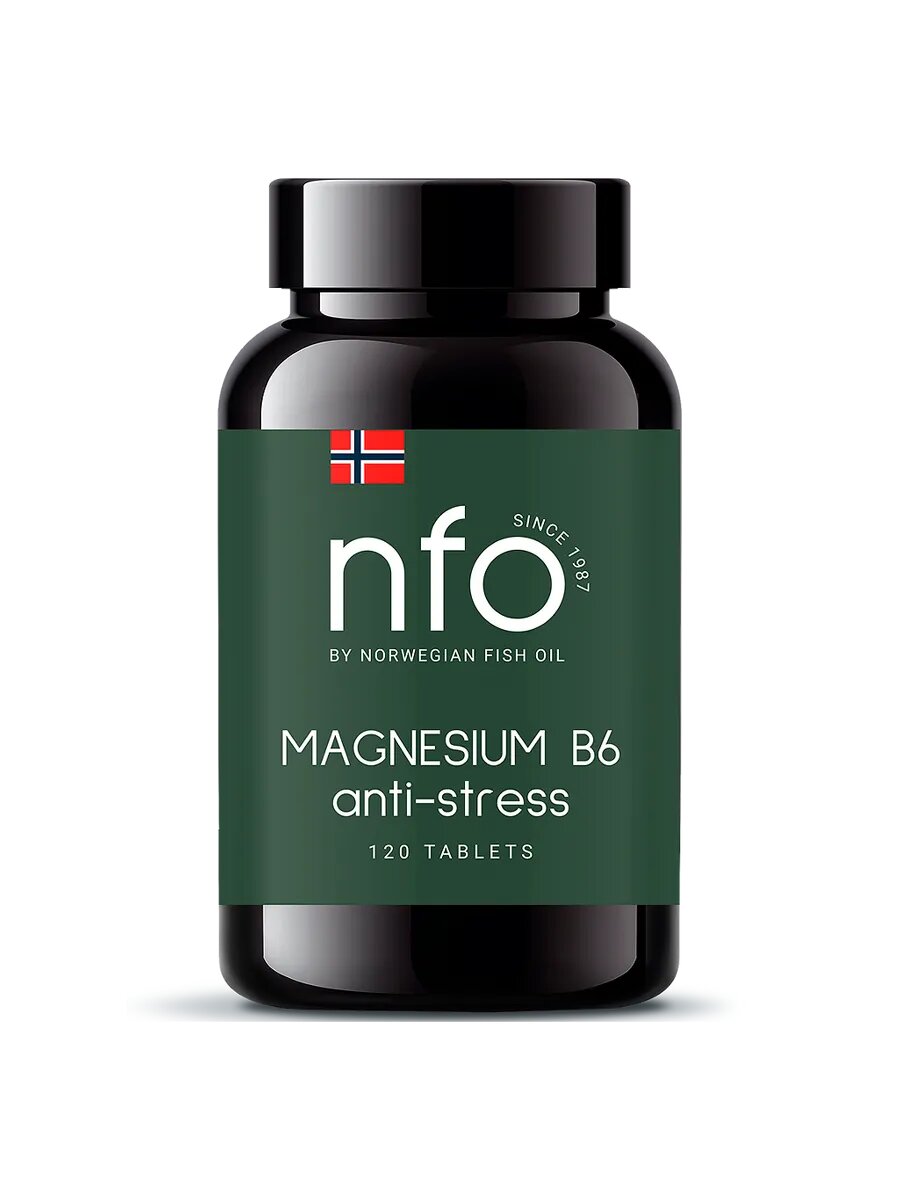 NFO Магний В6/Magnesium B6 таблетки массой 1000 мг 120 шт