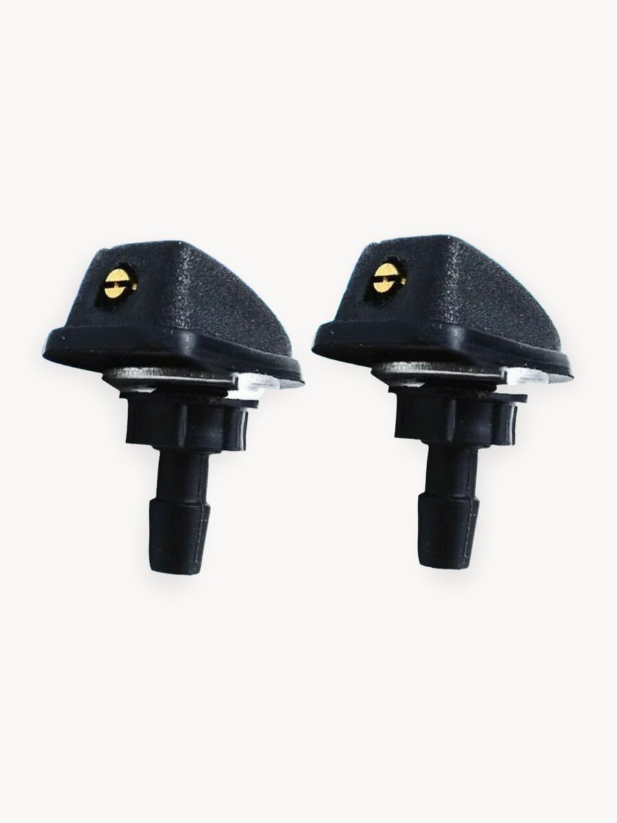 Универсальный жиклер омывателя / форсунки омывателя веерные / форсунка омывателя лобового стекла / (комплект из 2 штук)