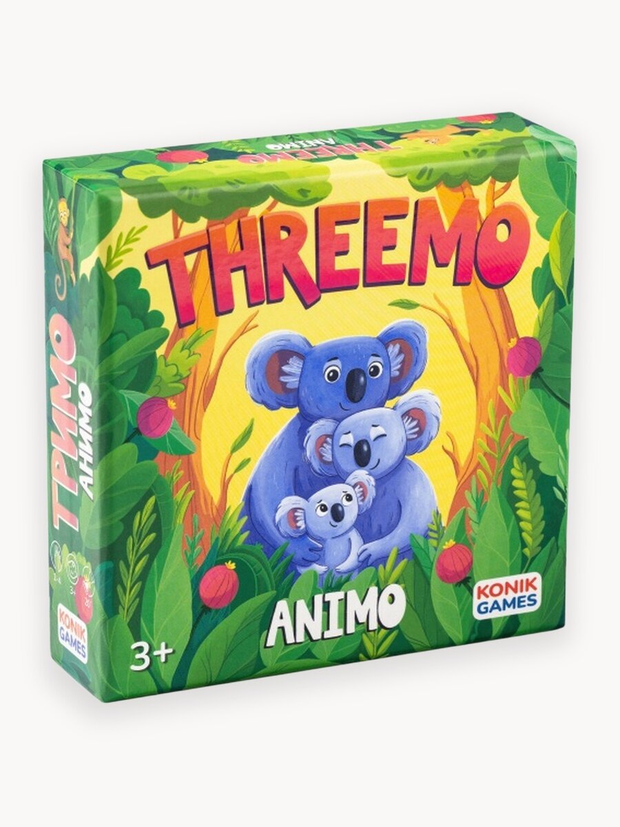 Настольная игра для детей и всей семьи KONIK GAMES тримо анимо KG0004