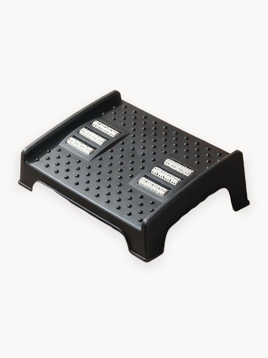 Подставка для ног с массажными роликами (12.5х29х40см) WMC TOOLS