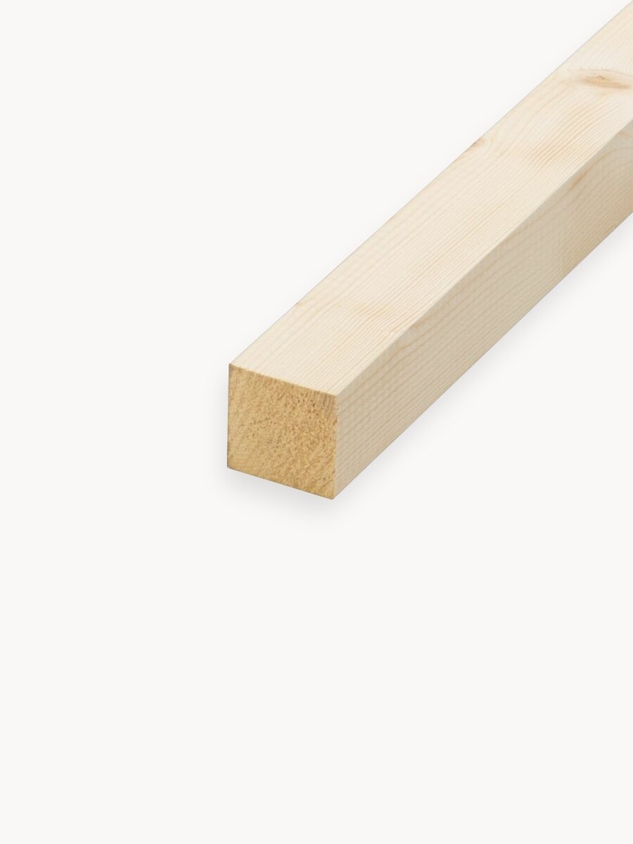 Брусок деревянный строганный 1000х30х30мм Хвоя 1 сорт 8 штук