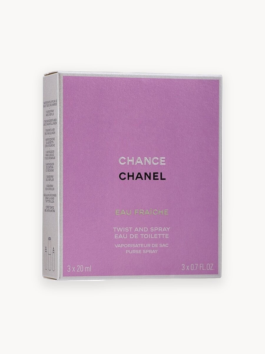 Туалетная вода Chanel Chance Eau Fraiche Twist And Spray 20 мл