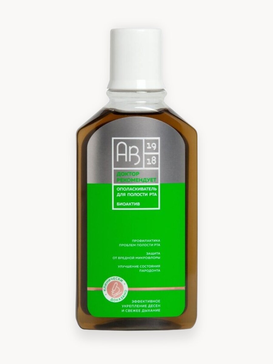 Ополаскиватель для полости рта биоактив доктор рекомендует, 250 мл.