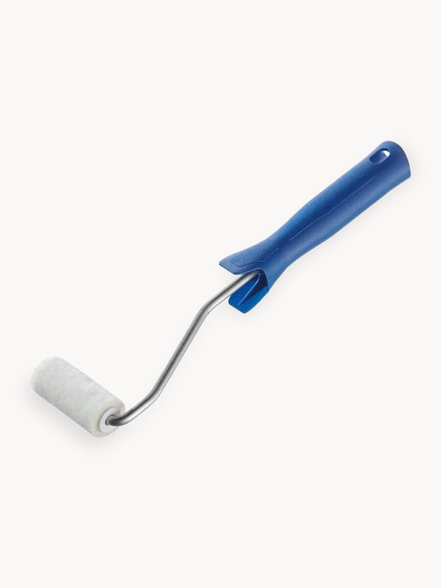 Валик для лаков, ролик 60 мм, велюр и шерсть 4 мм, кронштейн 6 мм, акор Мастер