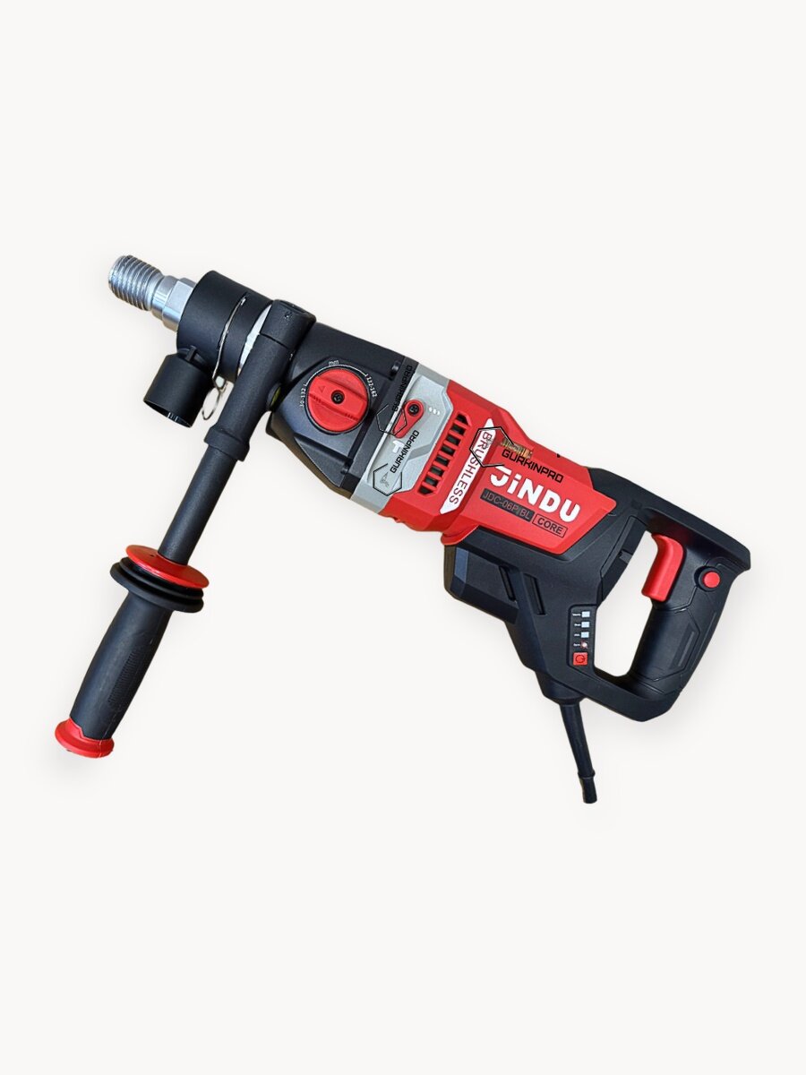 Бесщеточная дрель алмазного сверления с микроударом JINDU JDC-06PBL