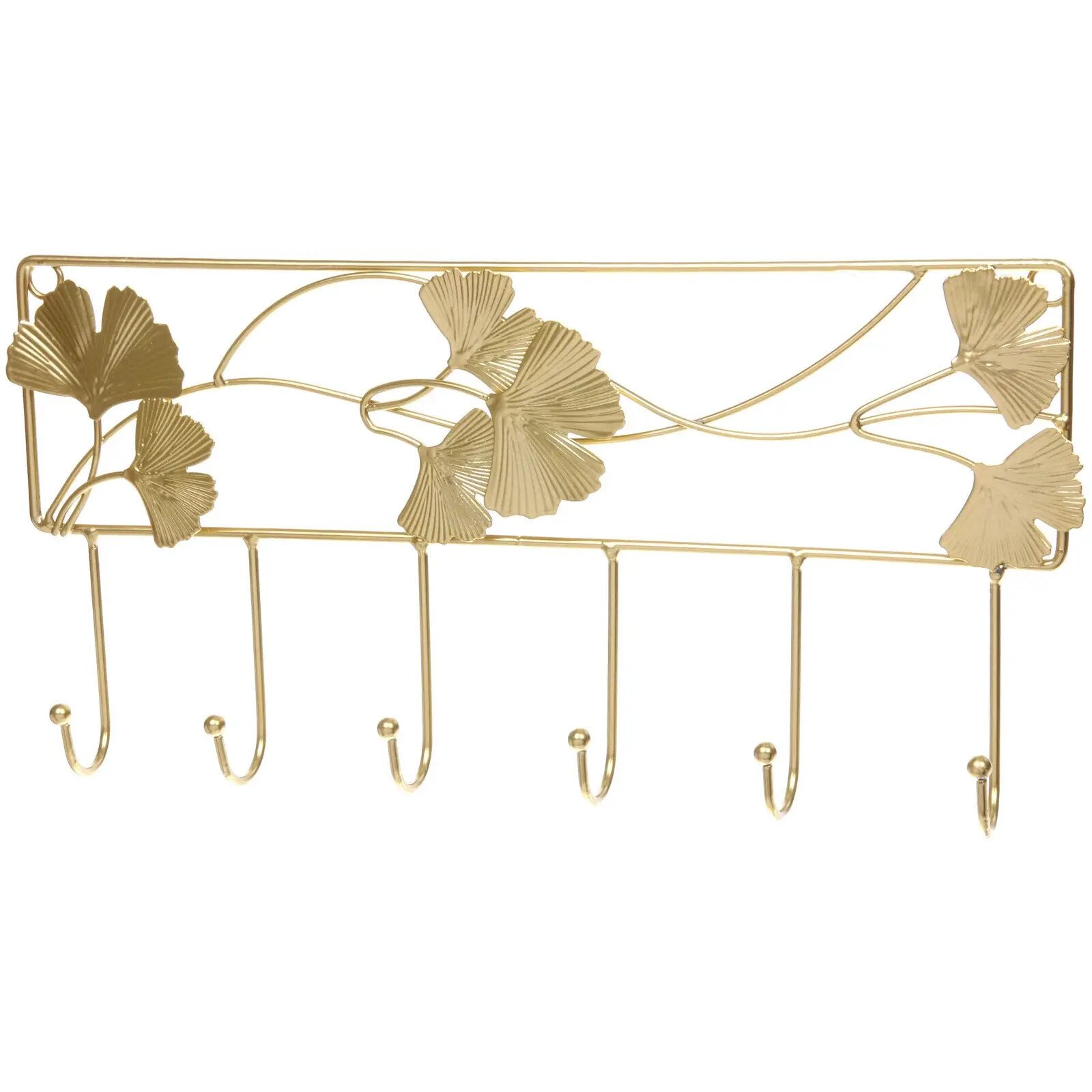 Ключница настенная металлическая «лофт вост», золото, 38х20х3см, стильный дизайн