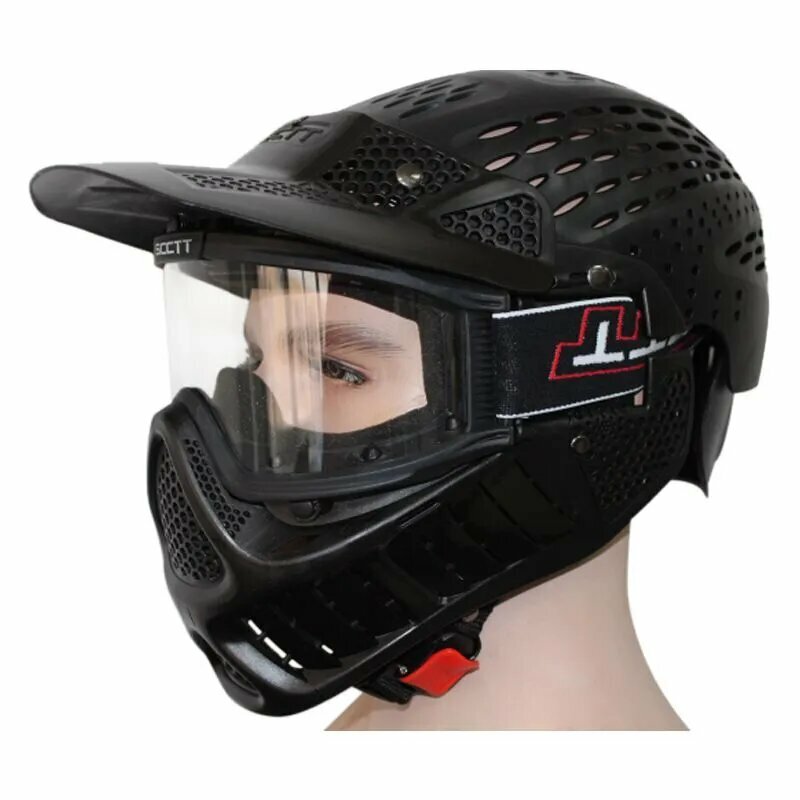 Маска для пейнтбола，Полнолицевая маска SCCTT，Защитная маска CS