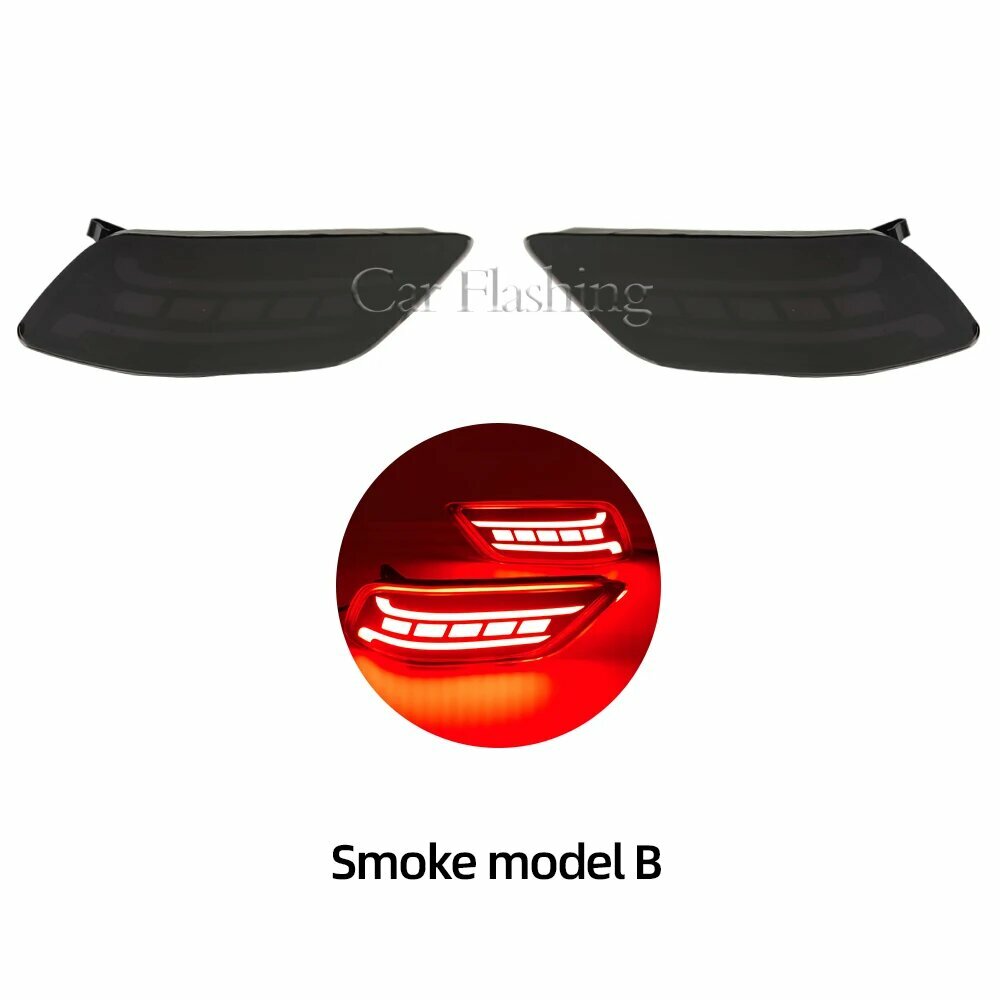 Светодиодный задний бампер-отражатель Smoke Model B