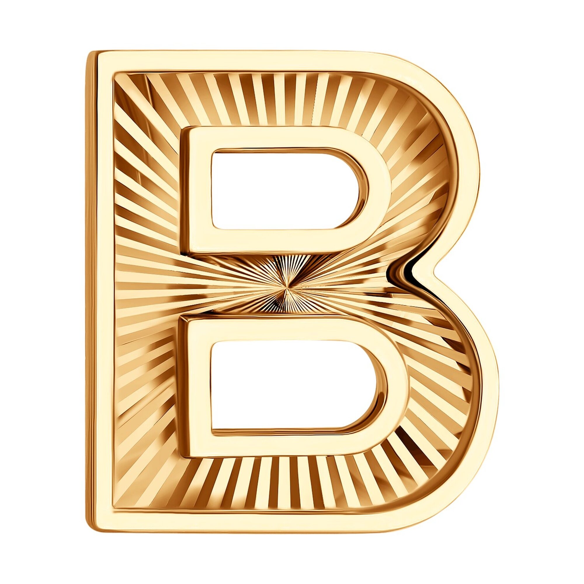 Подвеска, красное золото, 585 проба