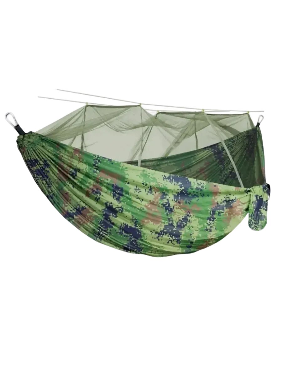 Двухместный гамак с сеткой