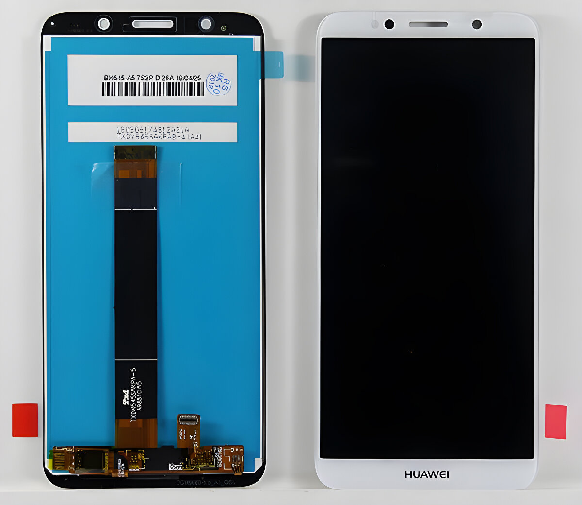 Дисплей для Huawei Y5 2018/Prime 2018/ Lite 2018/ Honor 7A в сборе с тачскрином Белый