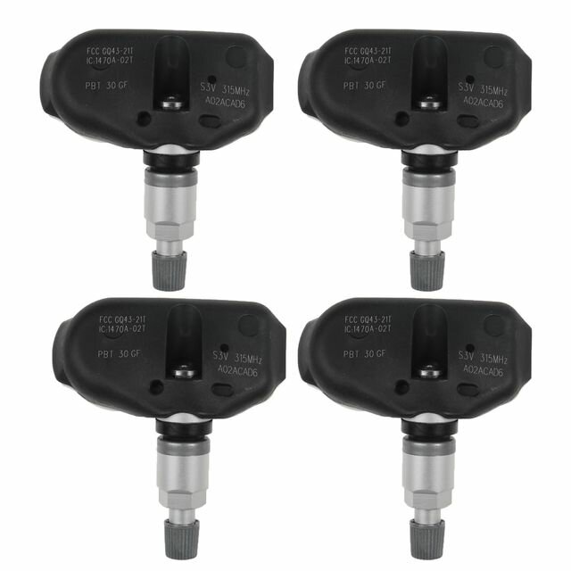 4 шт. Система контроля давления в шинах TPMS Датчик для Honda MDX RL TL Odyssey Ridgeline 06421-S3V-A04 06421S3VA04 315 МГц