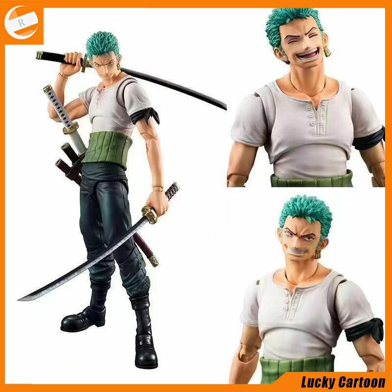 Фигурка Ван Пис Ророноа Зоро / One Piece Roronoa Zoro подвижная фигурка (15cm)