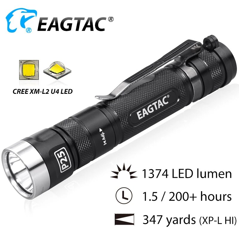 EAGTAC P25LC2 XML2 Фонарик SFT40 WW 3000K