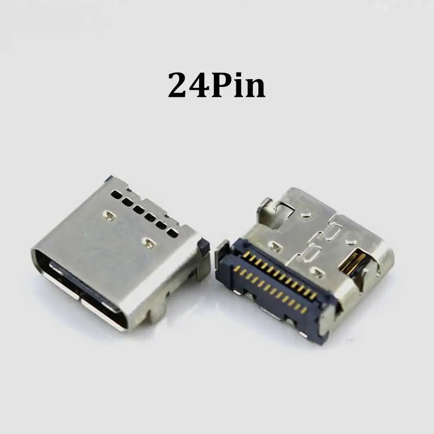 Разъемы USB Type-C для пайки, 10 шт. T 24Pin