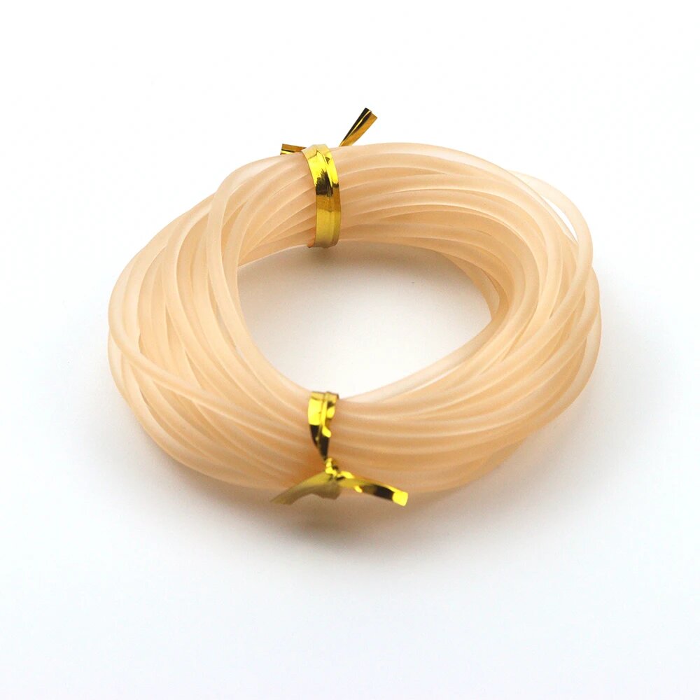 Радужная силиконовая веревка 2 мм 6 метров TMGJ-004