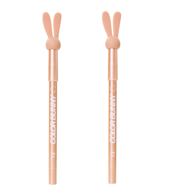 Карандаш гелевый для глаз Love Generation Color Bunny, тон 12 розово-золотой, 1,3 г, 2 шт
