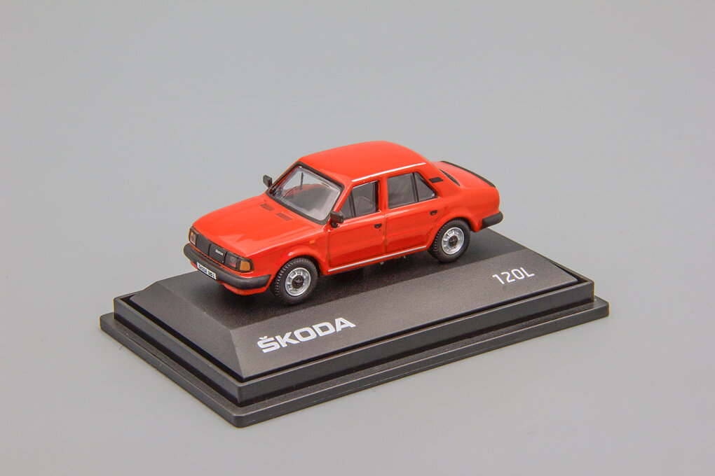 Масштабная модель Skoda 120L (1984) - Rosehip Red