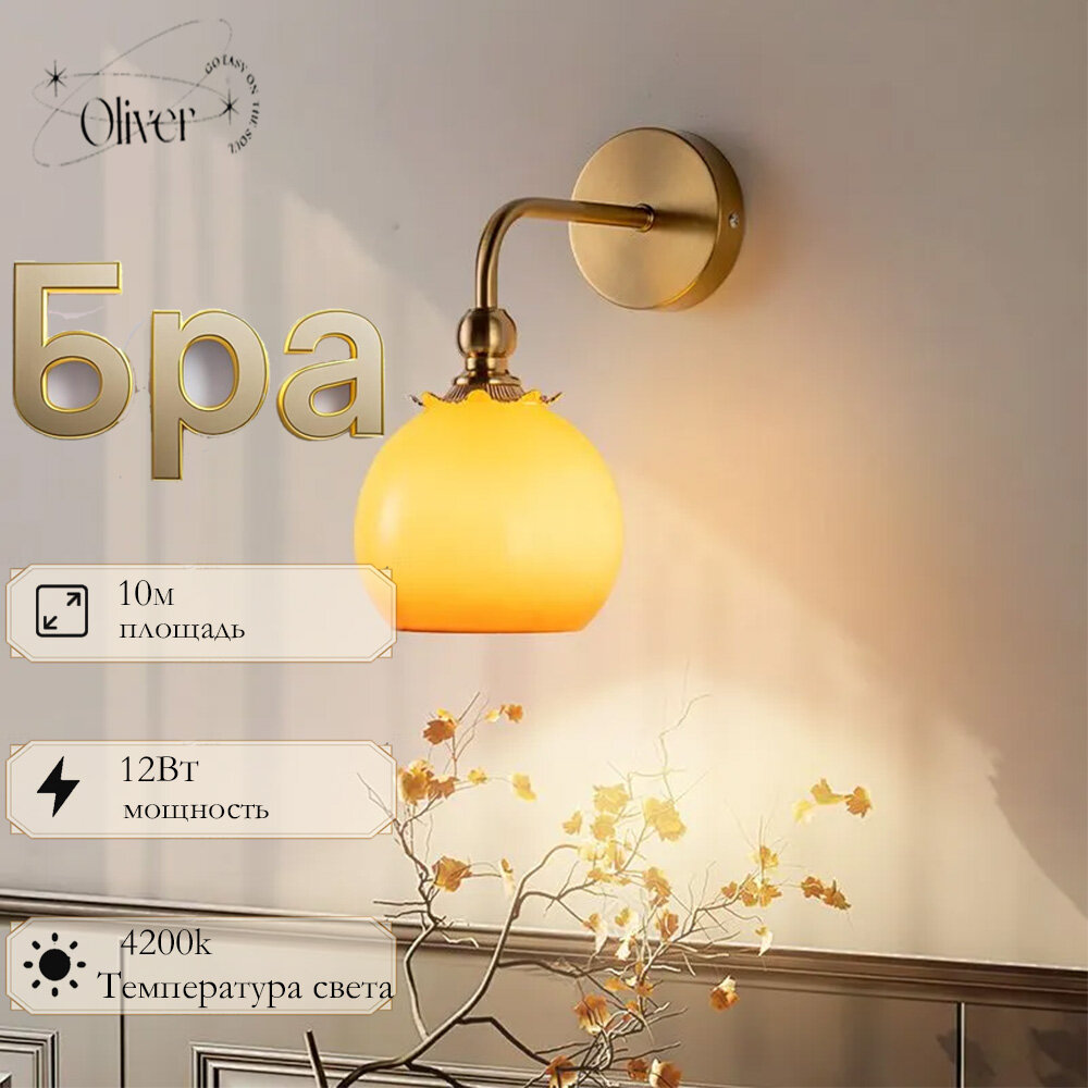 Oliver Light, настенный светильник