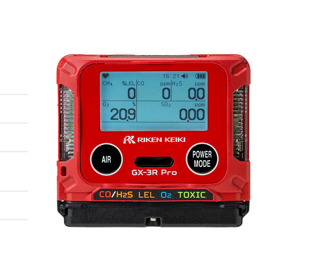 Газоанализатор Riken GX-3R Pro, звуковой сигнал, автоотключение, аккумулятор, Япония