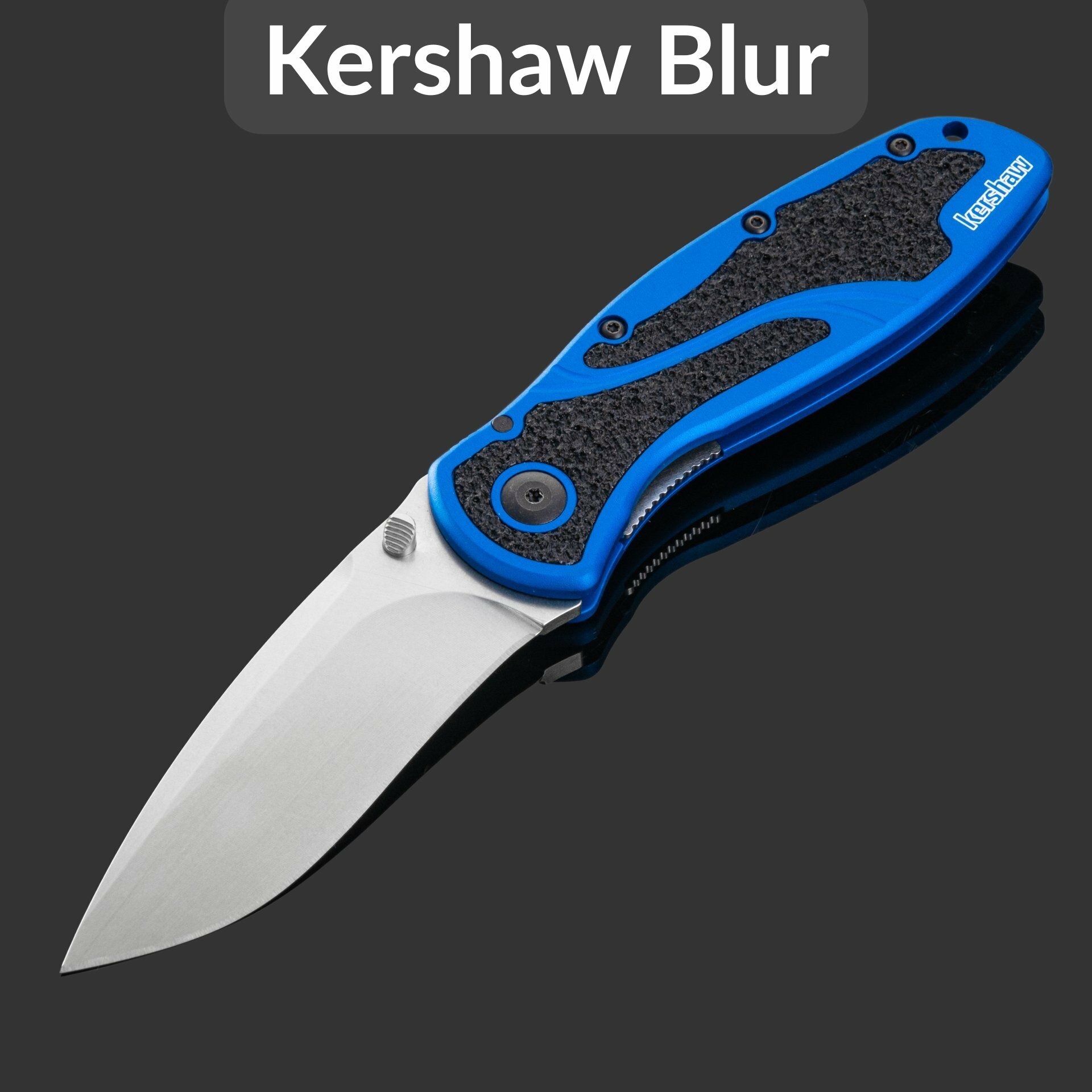 Складной полуавтоматический нож Kershaw Blur 1670NBMAG, сталь CPM-MagnaCut, рукоять алюминий/резина