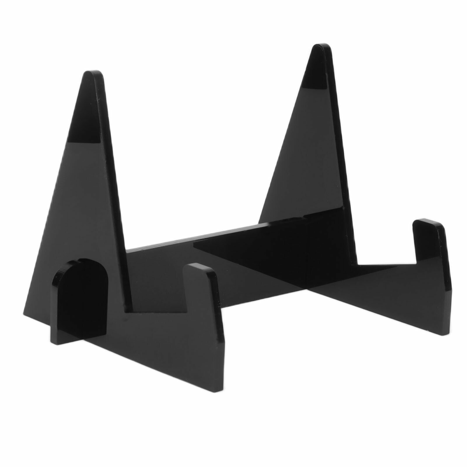 Акриловая книга Дисплей Стенд Держатель книжный книжный книжный книжный шкаф офис для кухни Homeblack