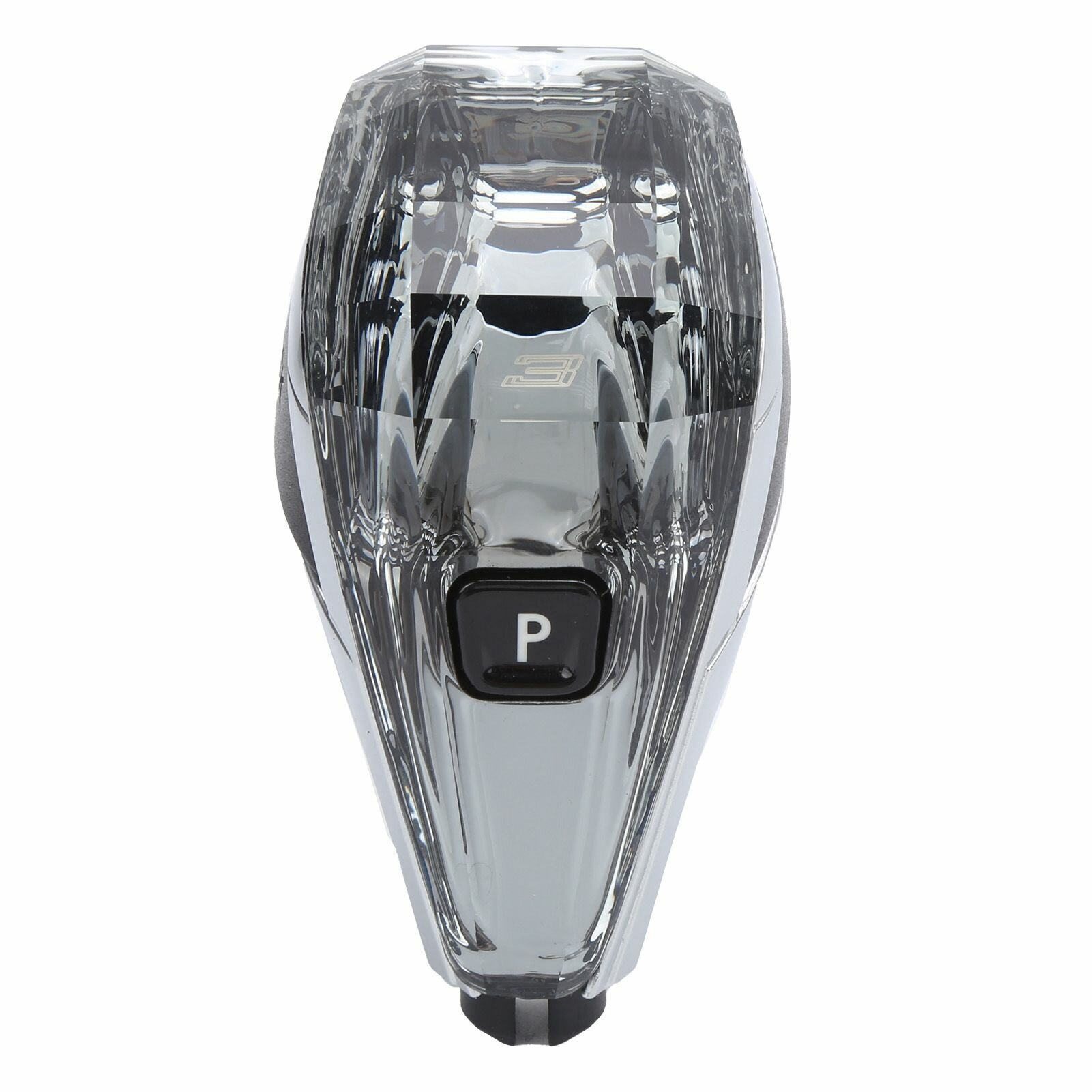 Наконечник рычага переключения передач с крышкой выключателя для 3 серии G20 (2019 н. в.), элитный дизайн, кристаллическое стекло+ABS