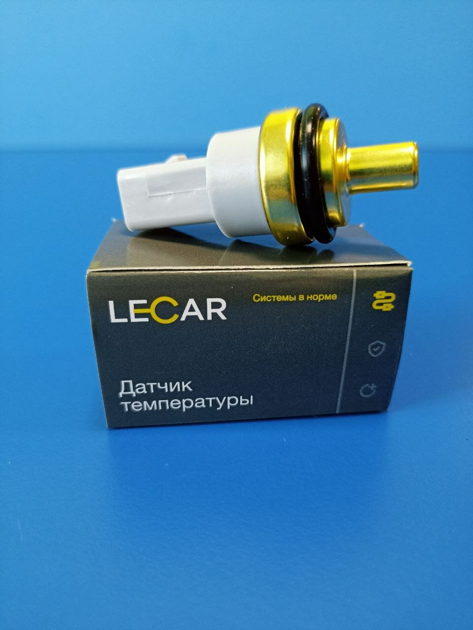 Датчик температуры "LECAR" для автомобилей VW Polo 02->, Tiguan I-II 07->, Skoda Octavia 00->13, Rapid 12->