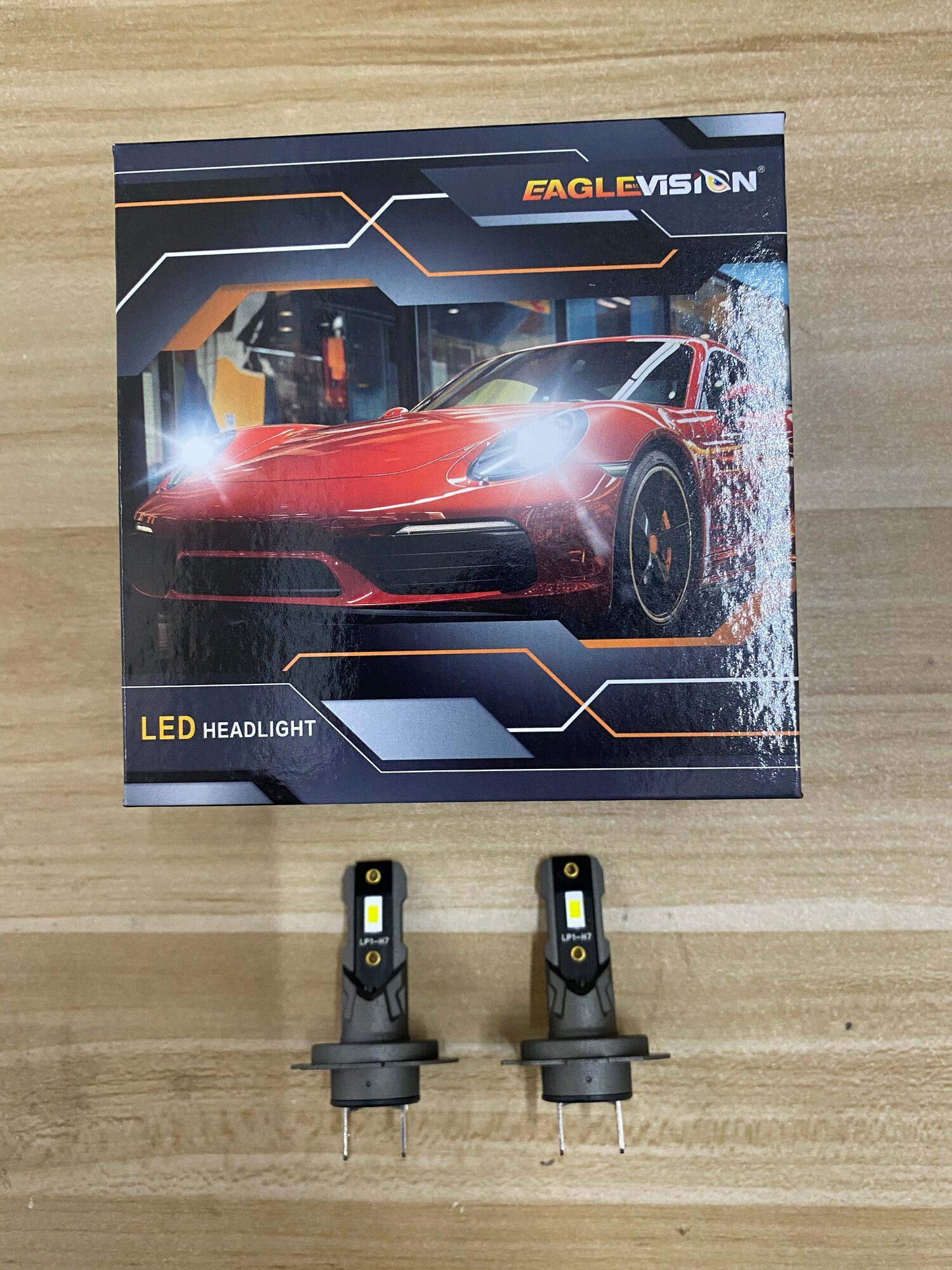 2 шт. H7 светодиодные фары противотуманные фары комбинированные 40 Вт 6500 К 4000 лм белый свет рабочие фары IP68 водонепроницаемые светодиодные фары