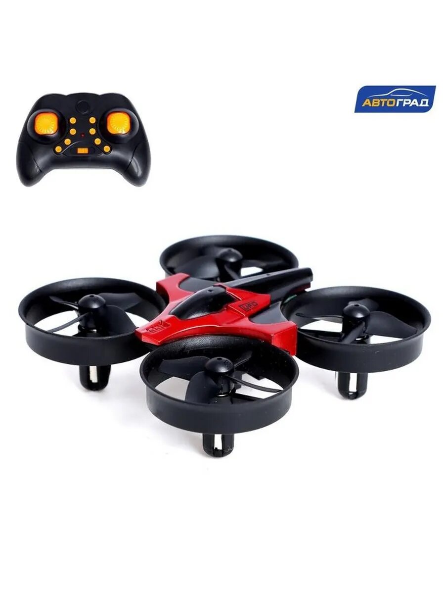 Квадрокоптер радиоуправляемый Flashdrone, работает от аккуму