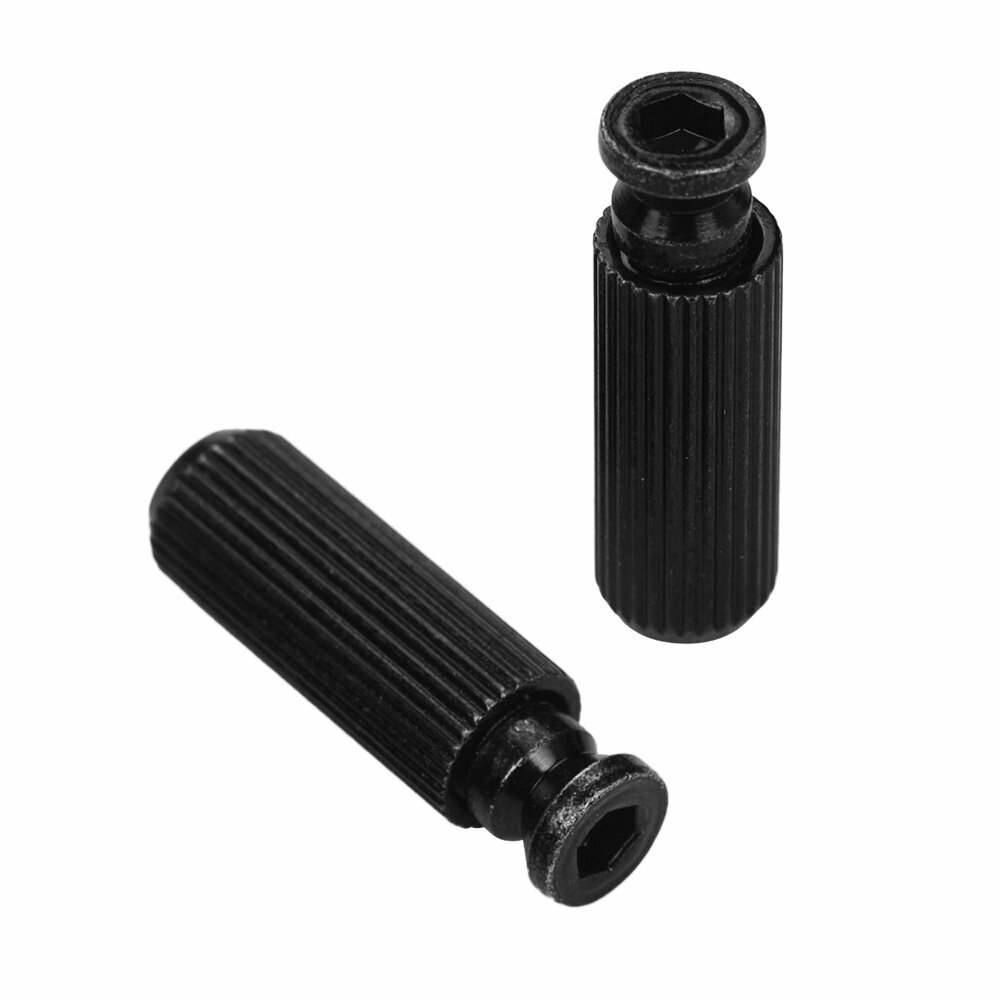 2PCS Металлические Стойки-Анкеры Винты для Тремоло-Мостка Электрогитары Диаметр 8MM Замена Черный