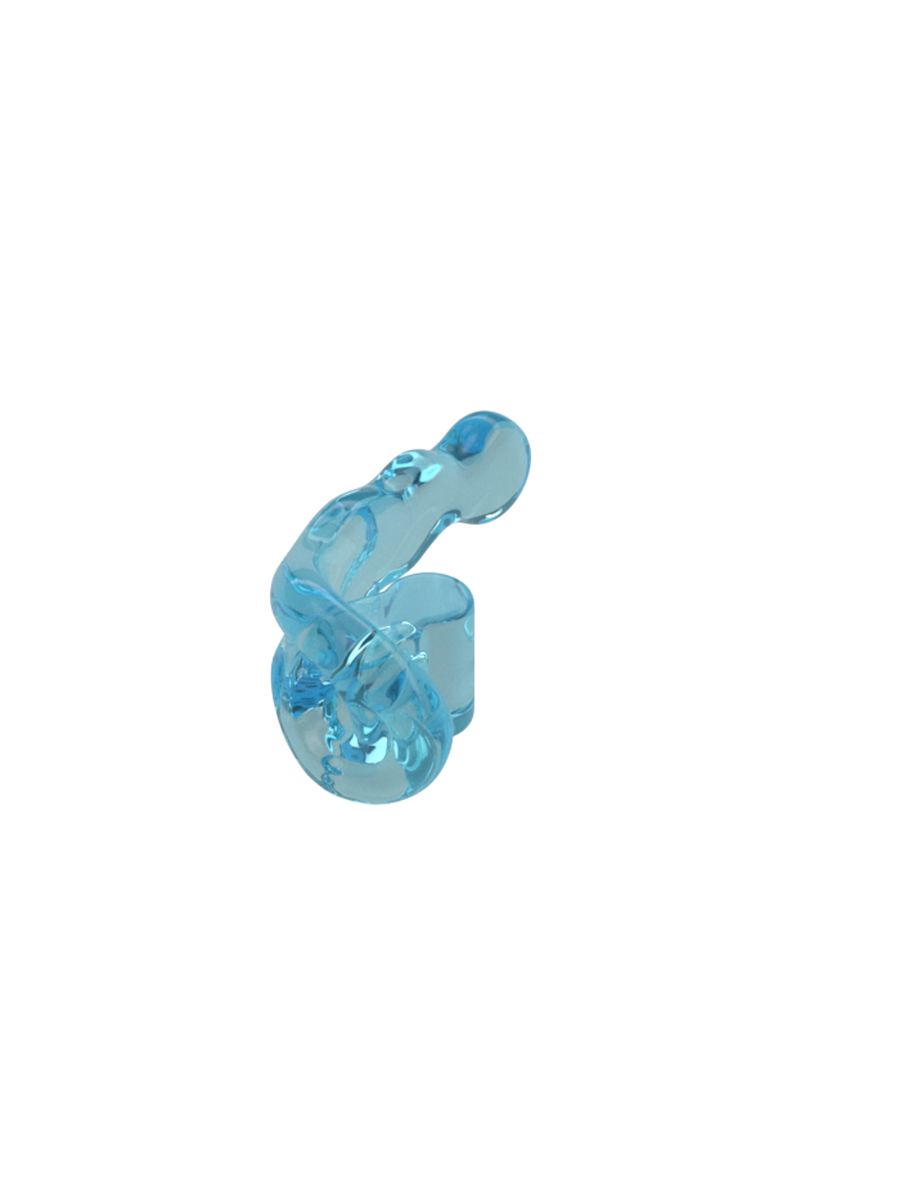Деталь Lego Wave Rounded Energy with Bar Handle (Power Blast) (27393)