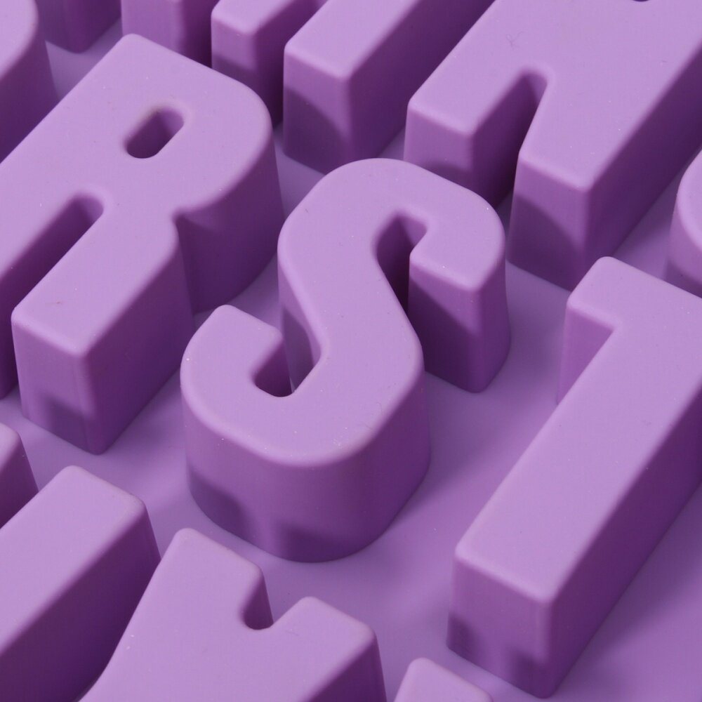 Большие буквы алфавита силиконовая форма для мыла кубик льда торт шоколадные конфеты форма своими руками