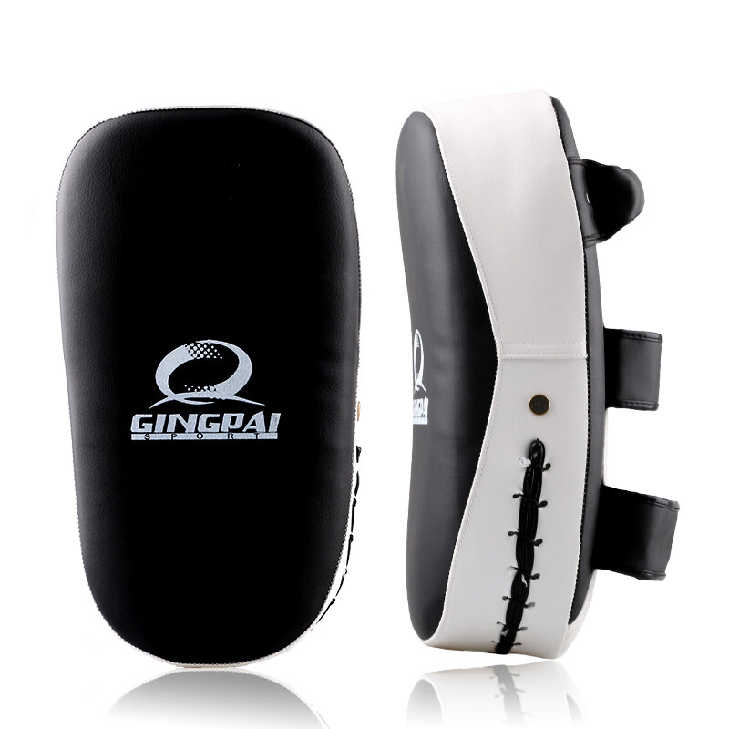 Jingpai GT601 Taekwondo Foot Target, Curved Hand Target, Muay Thai Small Foot Target, Bow-Shaped Target, Sanda Training Shield