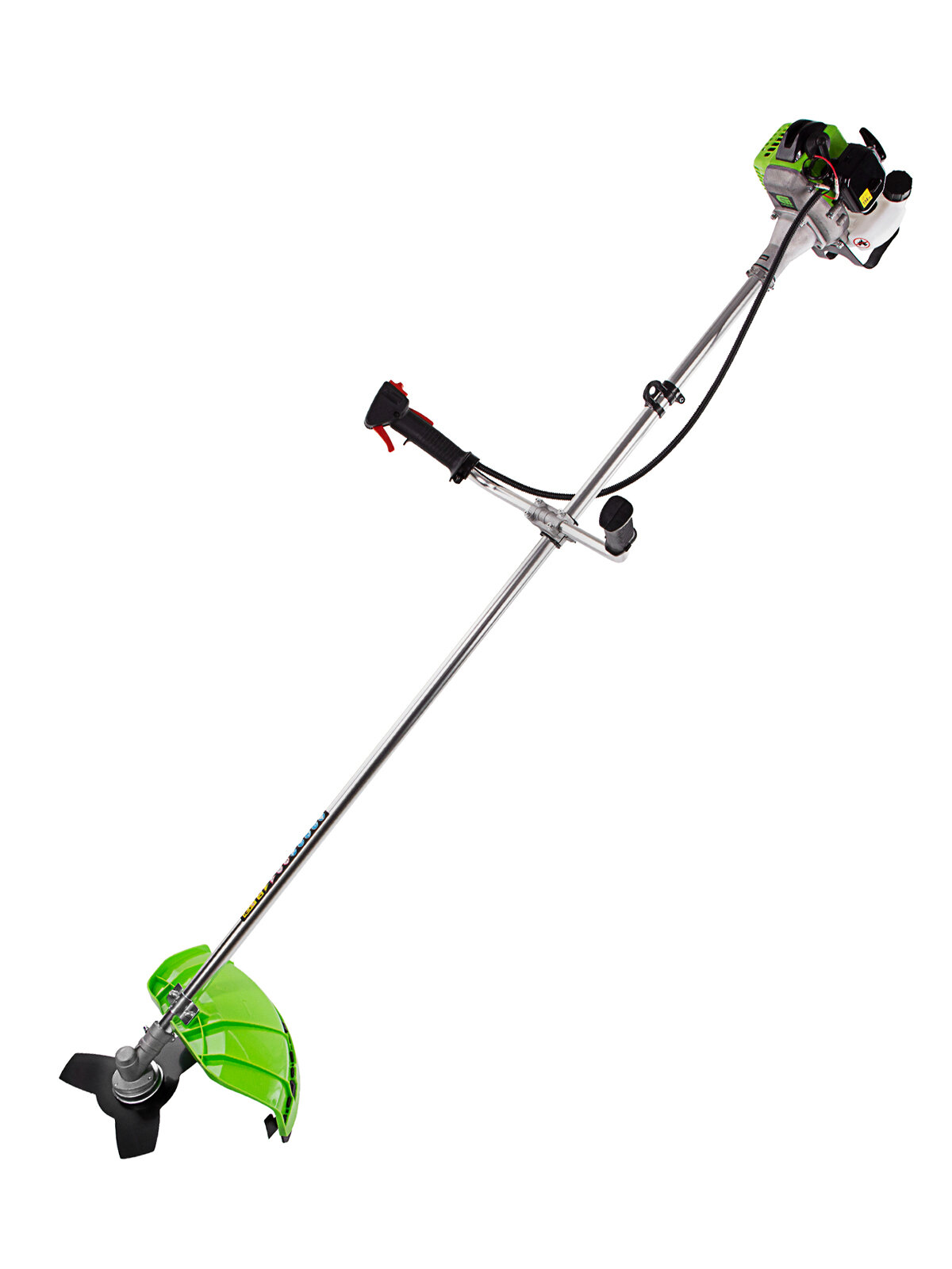 Триммер бензиновый Сибртех КС-1300Н 25 см3, неразъемная штанга, состоит из 2 частей 962505