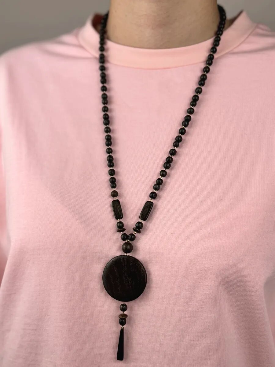 Колье, бисер