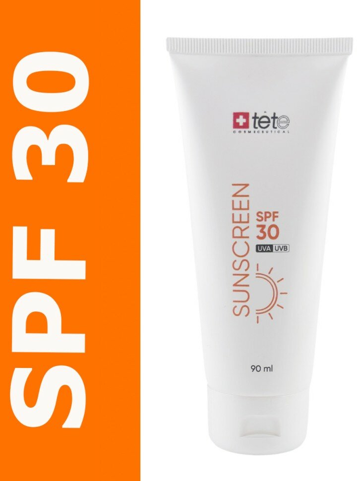 Солнцезащитный флюид Sunscreen SPF 30 TETe Cosmeceutical 90 мл