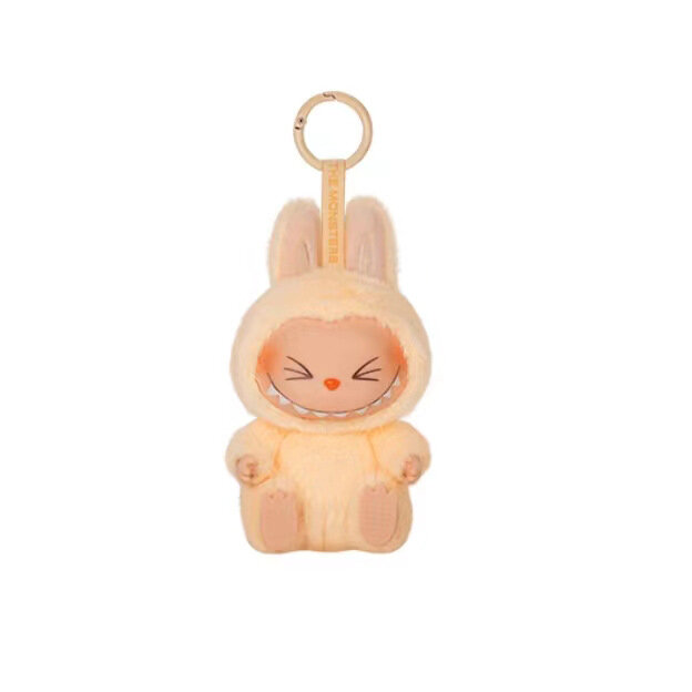 Монстр LABUBU Chestnut Cocoa 1-го поколения THE MONSTERS - Exciting Macaron, игрушка Лабубу, реплика 17 см