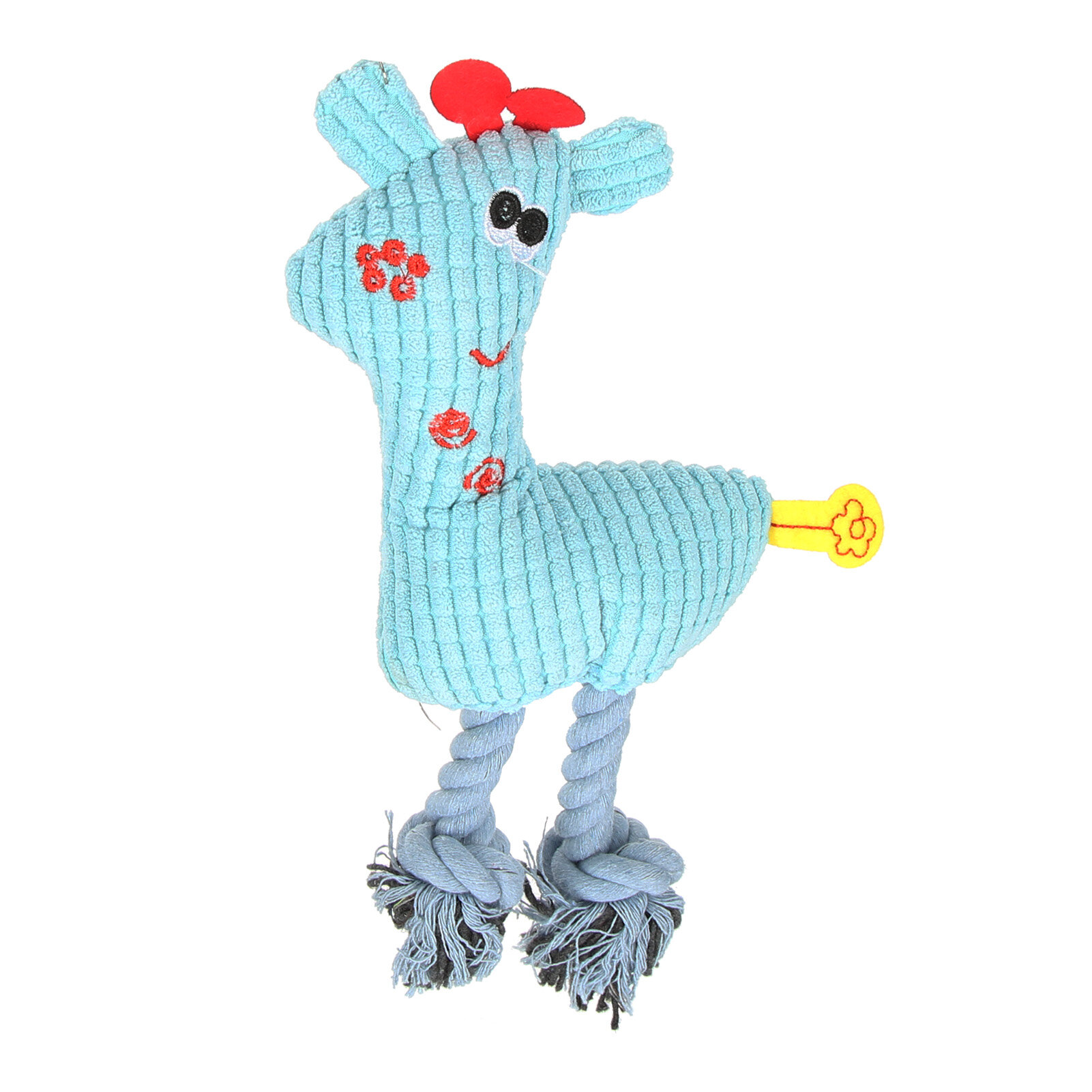 Squeaky Puppy Chew Toy Dog Dog плюшевые зубы из -за шлифования для очистки оленей в форме собак укусы Toysblue