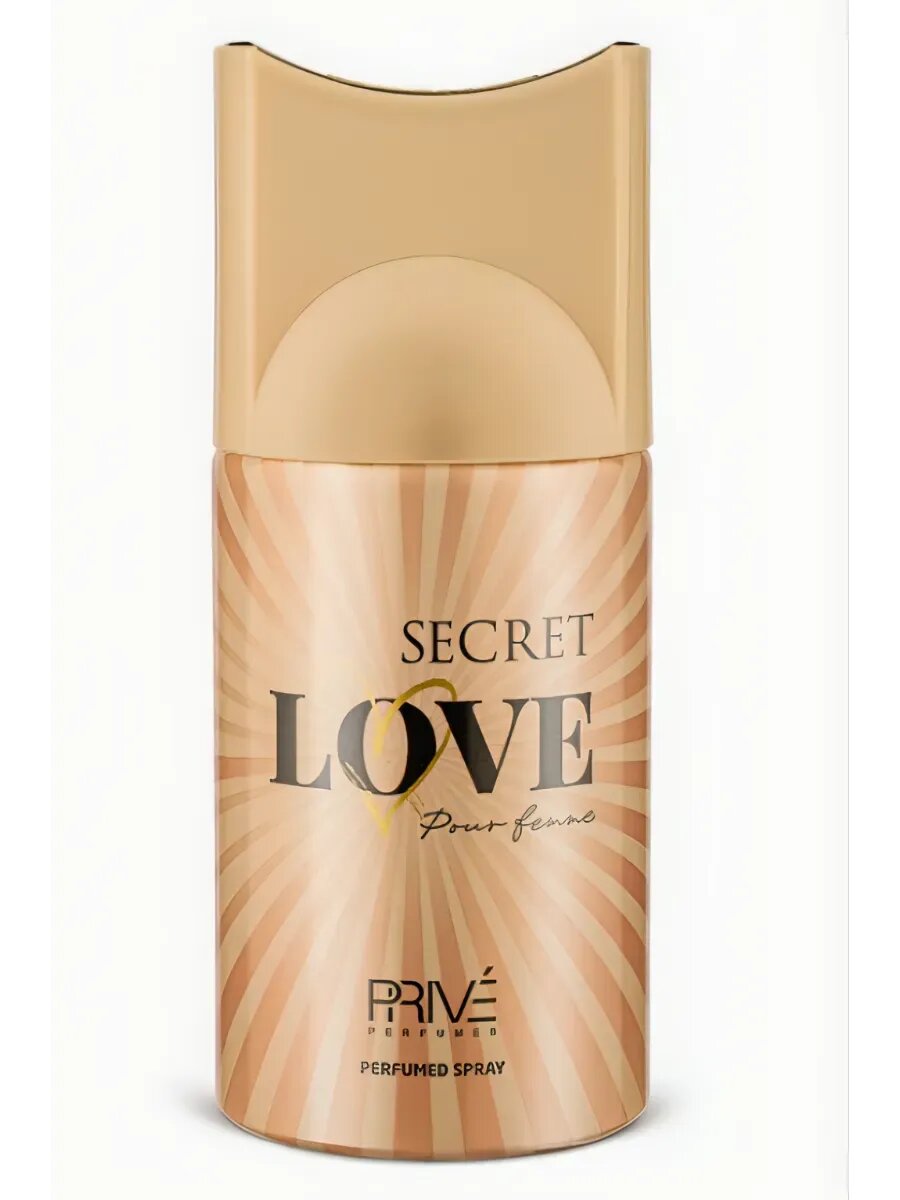 Дезодорант спрей-парфюм женский SECRET LOVE POUR FEMME 250мл