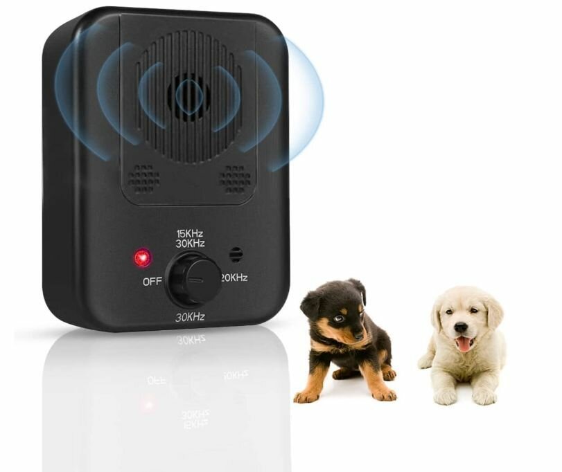 Устройство против лая, 2023 Новое устройство против лая, которое приучает вашу собаку не лаять, с 3 регулируемыми уровнями инструмента для обучения поведению домашних животных