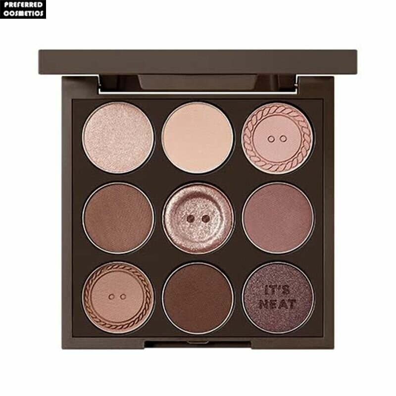 Holika Holika Палетка теней для век, 9 оттенков My Fave Mood Eye Palette - 06 BUTTON UP