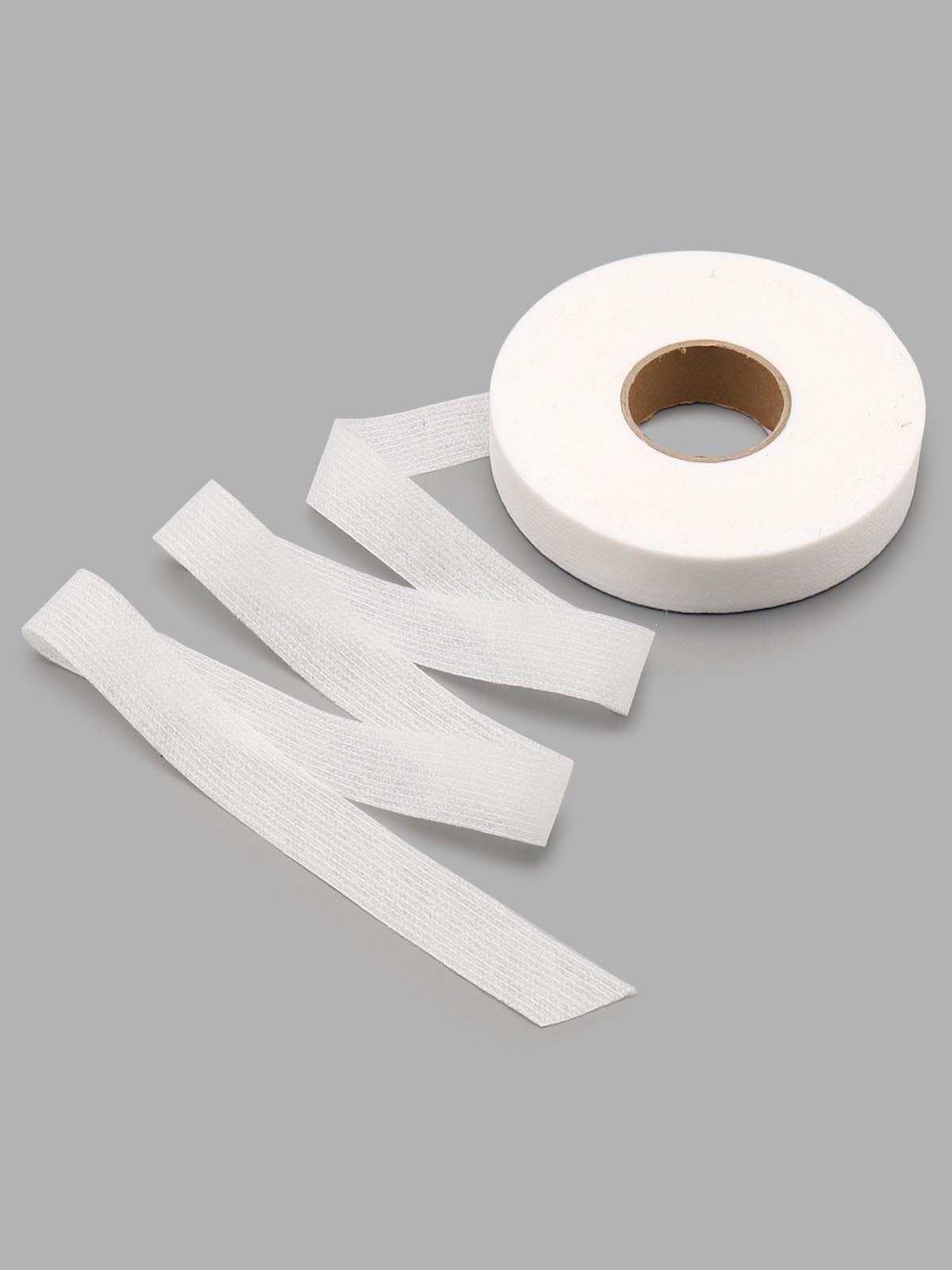 Лента нитепрошивная клеевая по долевой (0532-8011) 20 мм, цв. белый, цена за 10 м.