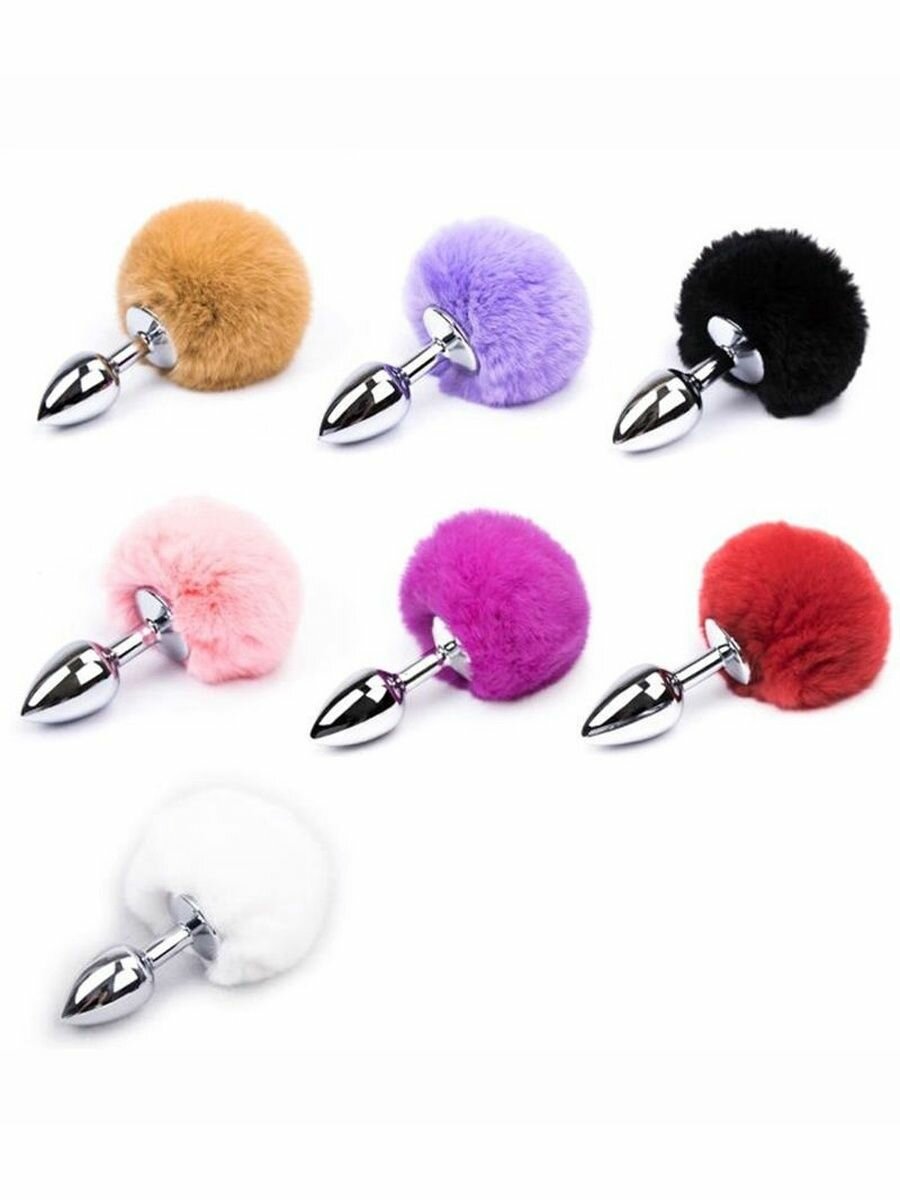 Анальная пробка (хвост-кролика)