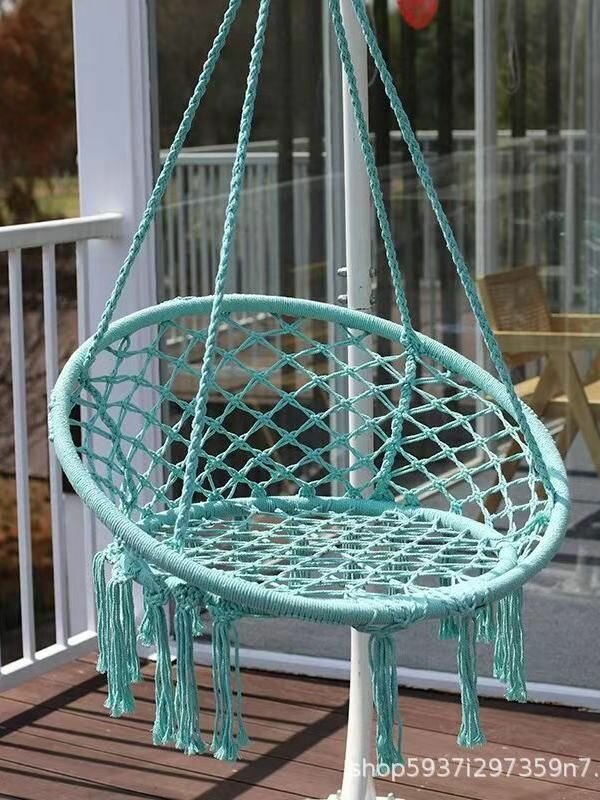 Кресло-гамак качели, жаккард, текстиль, с подлокотниками, 150кг