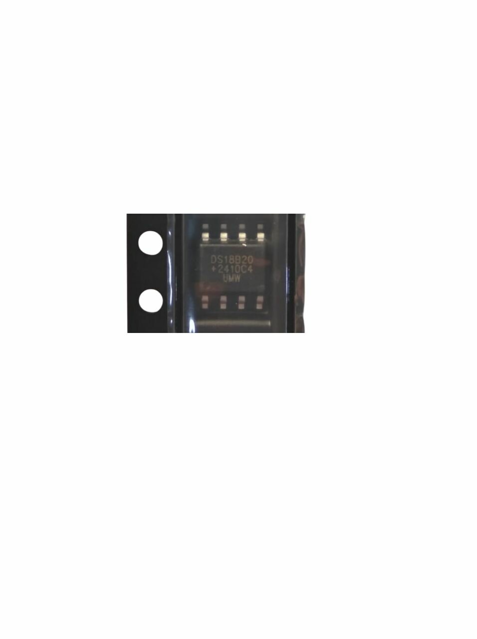 Микросхема DS18B20Z, цифровой датчик термометры, 1-Wire, -55.125C, SIOC-8