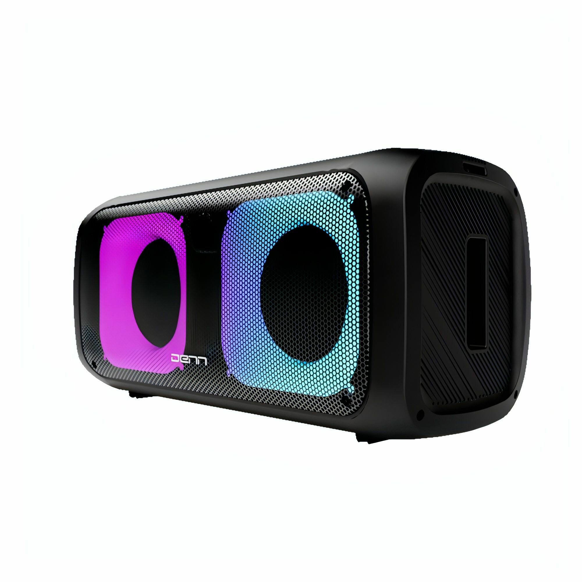 Музыкальный центр DENN Partybooster DPS545, Bluetooth, поддержка MP3/WMA/WAV, с караоке