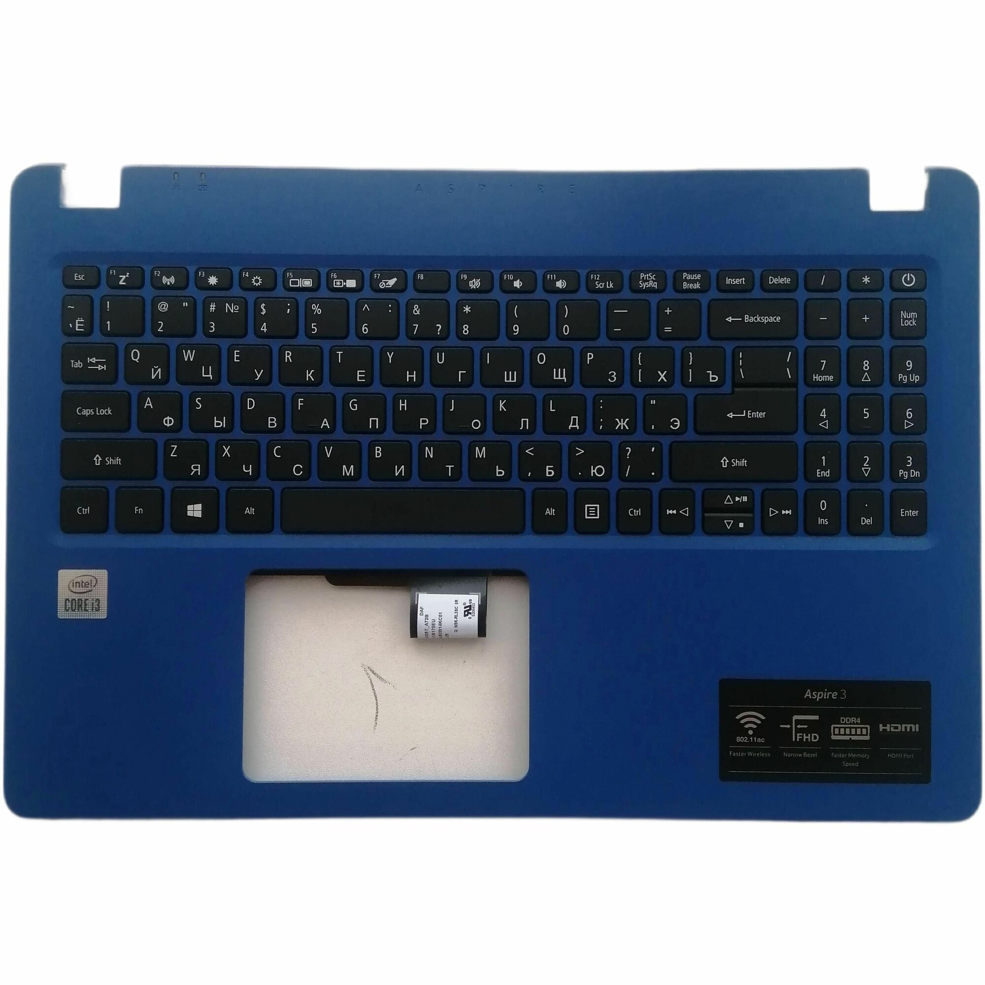 Клавиатура Acer A315-56 blue 6B. HS6N2.005